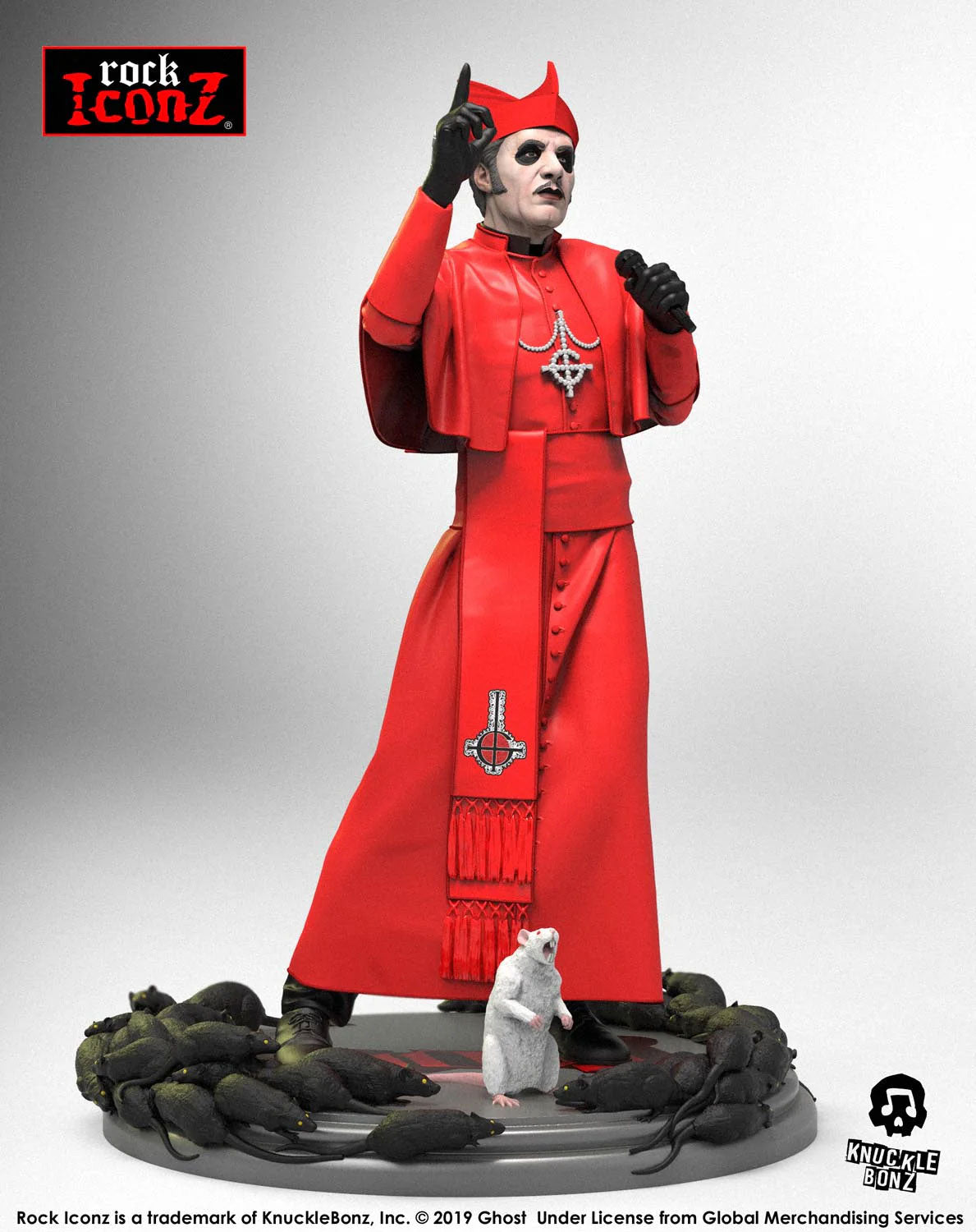 Cardinal Copia (Red Cassock) Statue – Ghost VIP